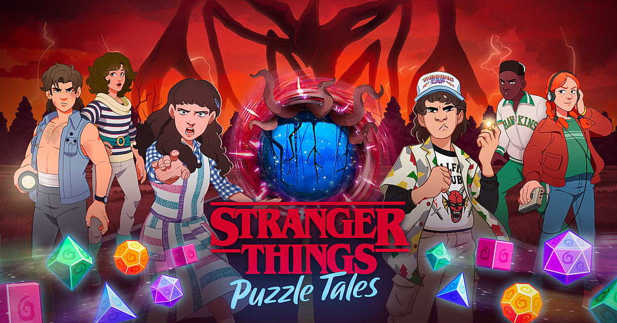 In English | Stranger Things: Puzzle Tales